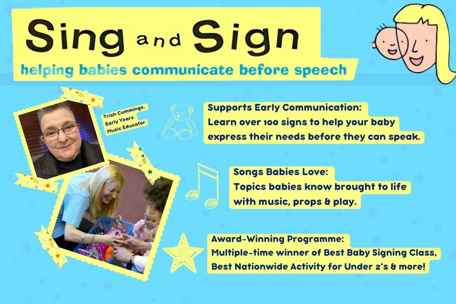 Baby Sing & Sign | What's on | Crystal Palace Community Trust